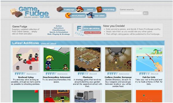 IDat 102 Flash Game: Game sites i have looked at so far