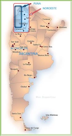 Noroeste Argentino:"La Puna": "La Puna"