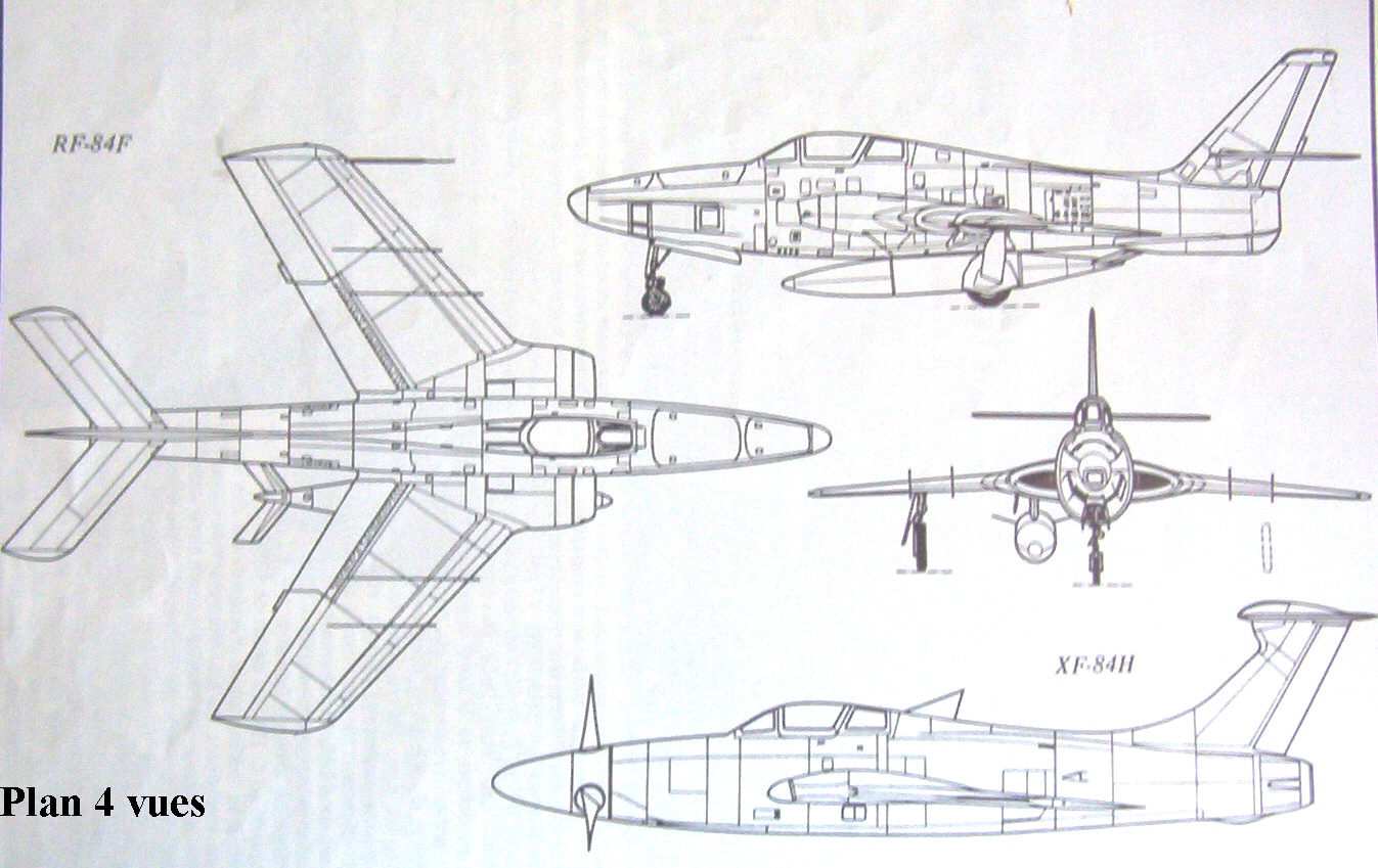 Le Republic RF-84 F "THUNDERFLASH"