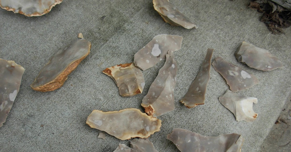 Owen's Ancestral Skills and Primitive Tech. Blog: Knapping Texas Chert