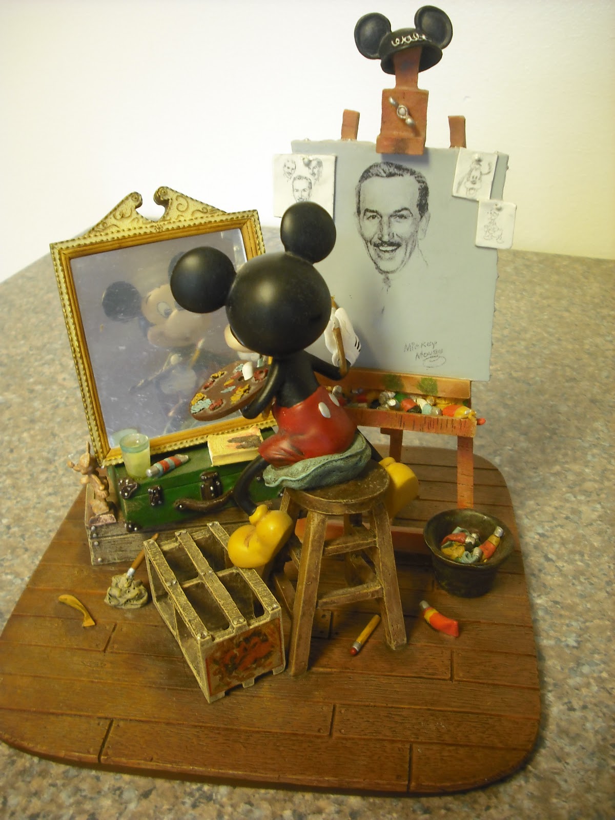Ashley's: Mickey Mouse Self Portrait