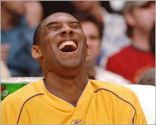 NBA funny Photo: the most brilliant smile of Bryant - ABOUT NBA