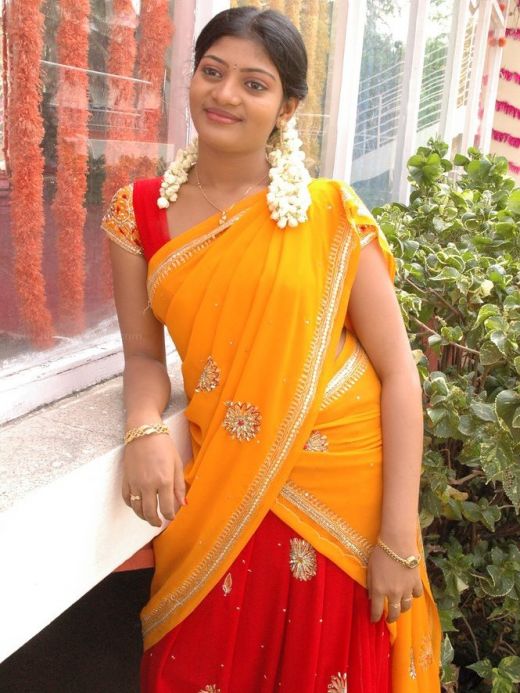 beautiesinsarees: South Indian Actresses in Half Saree – 2