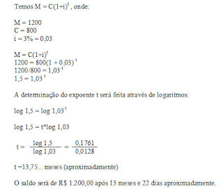 A Matemática e a Fisica: Aplicações dos Logaritmos