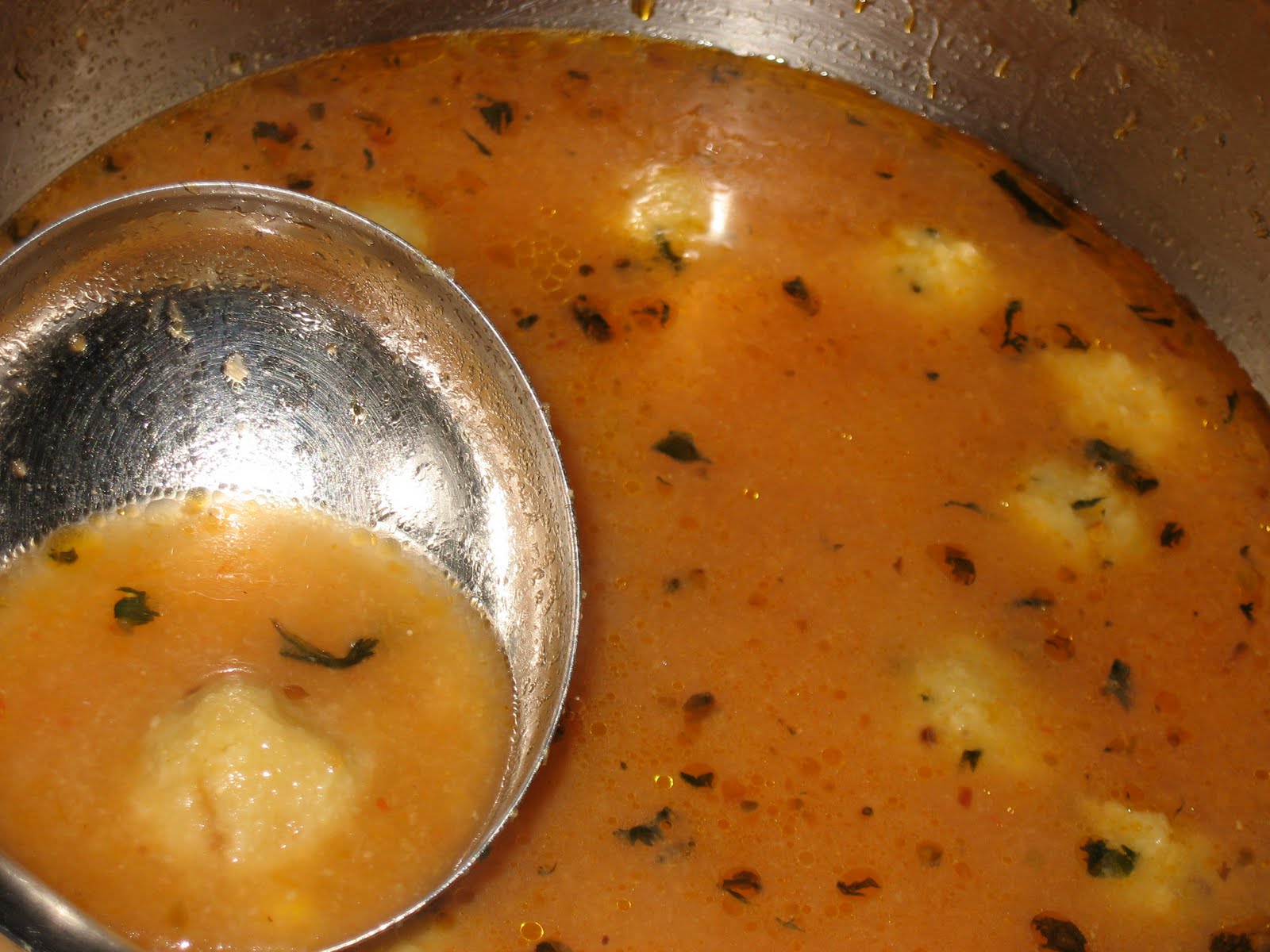 Wild Honey: Masa Ball Soup: Supposedly the Easiest Recipe of April