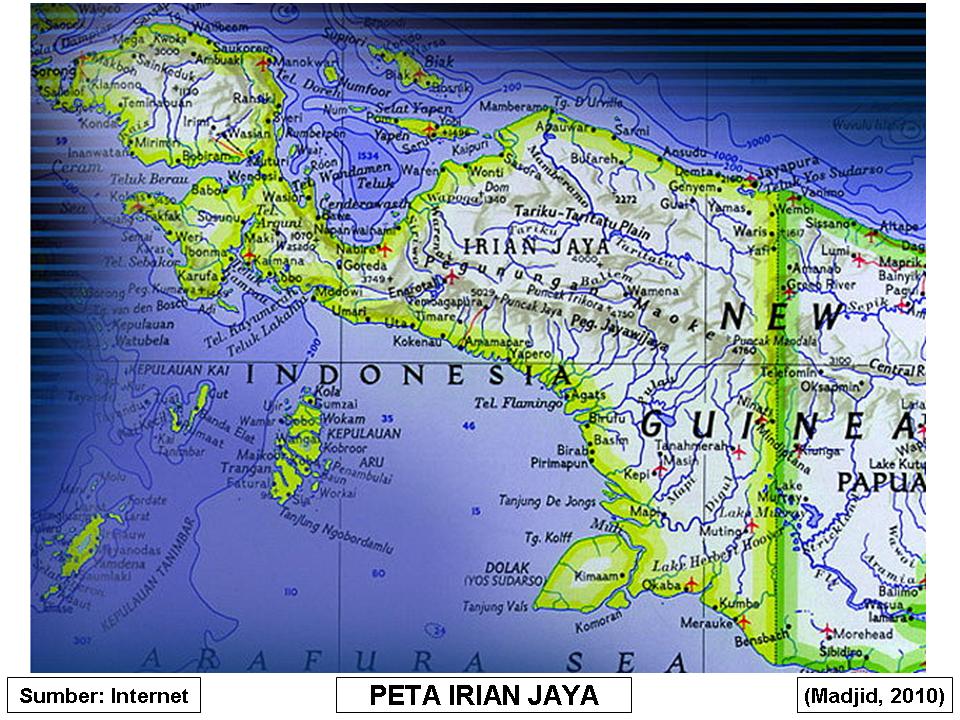 PETA DIGITAL: Peta Irian Jaya 06