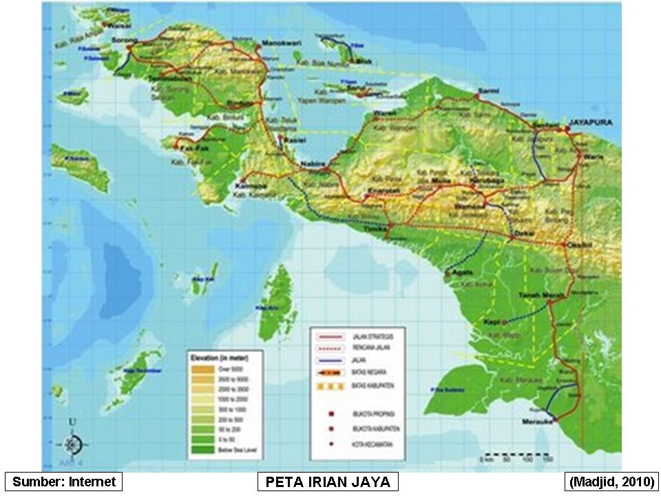 PETA DIGITAL: Peta Irian Jaya 02