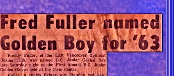The FREDDY FULLER BOXING STORY