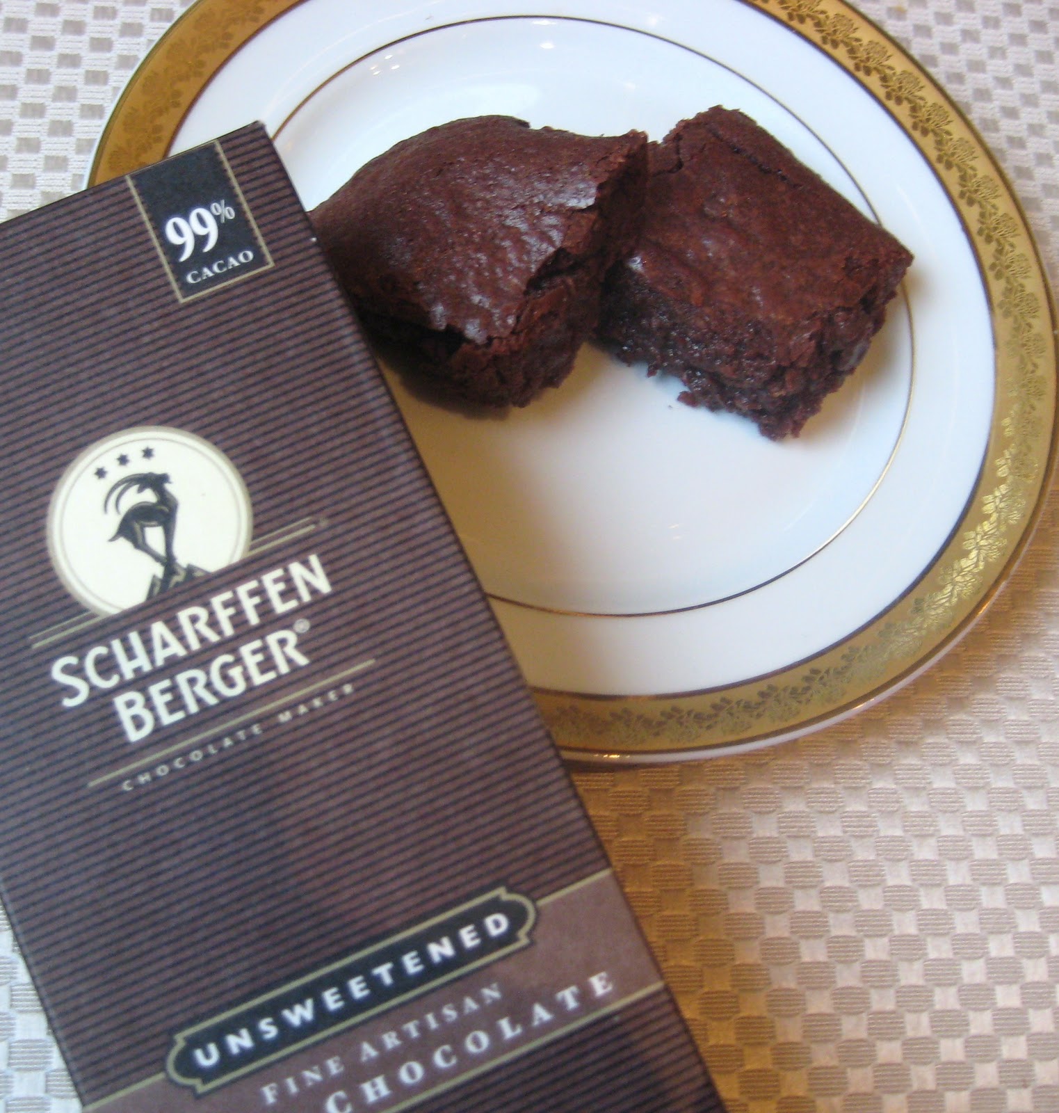 Savoring Silicon Valley: Sinfully Rich Scharffen Berger Brownies