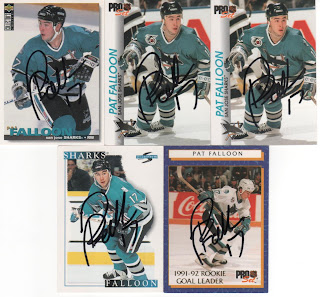 Rob's TTM Graphs: Pat Falloon - Hockey