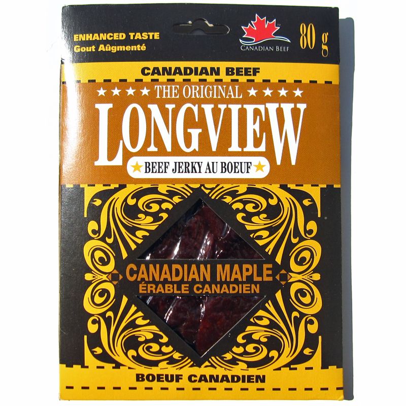 Longview Beef Jerky - Canadian Maple ~ Beef Jerky Reviews