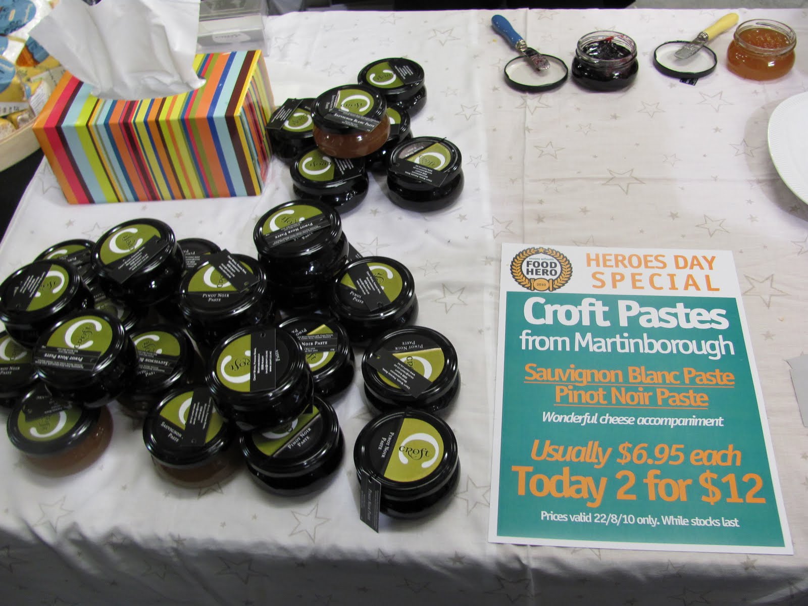 Mrs Cake: Moore Wilson's Food Heroes Day