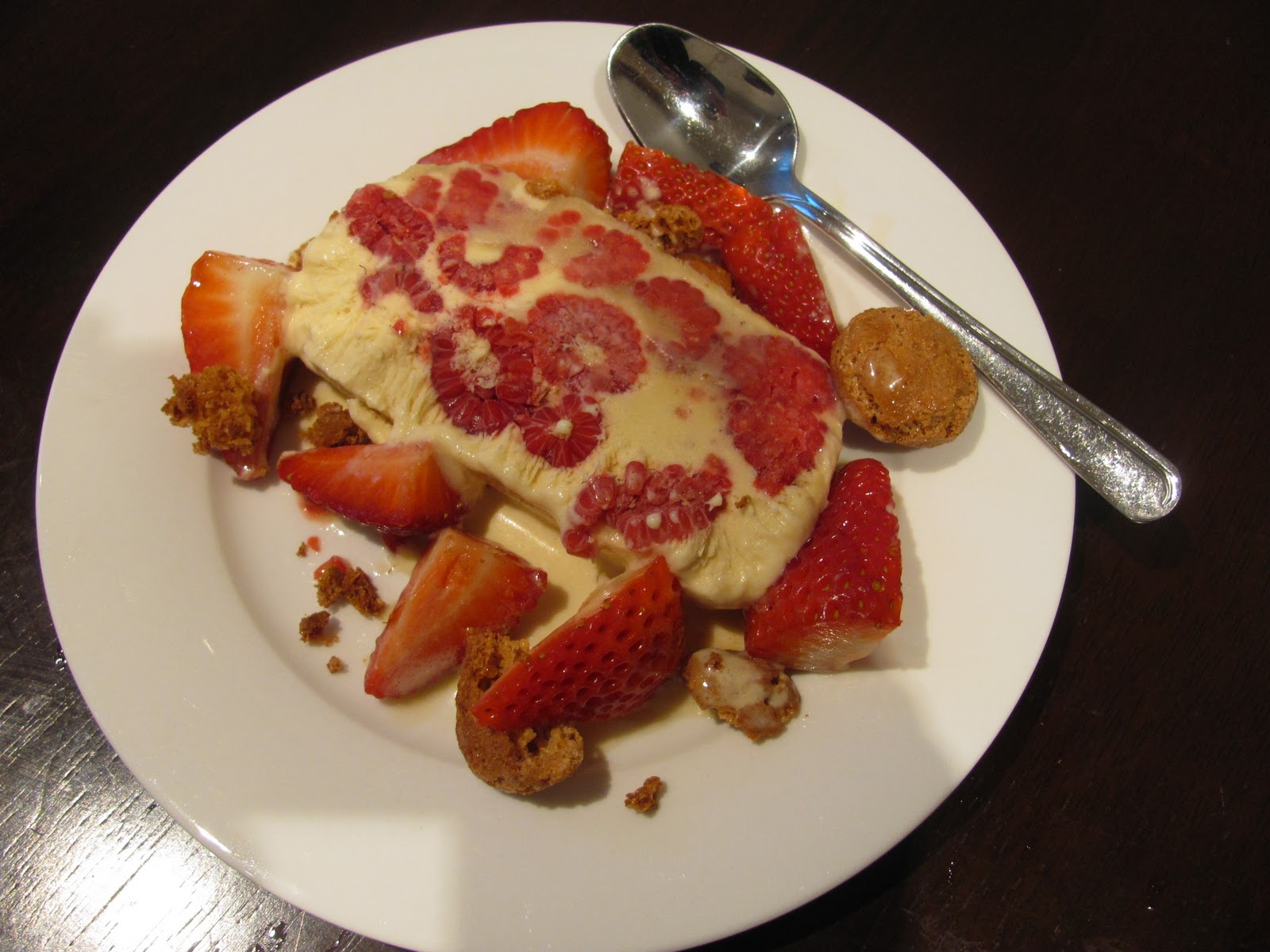 Mrs Cake: Raspberry Honey Semifreddo