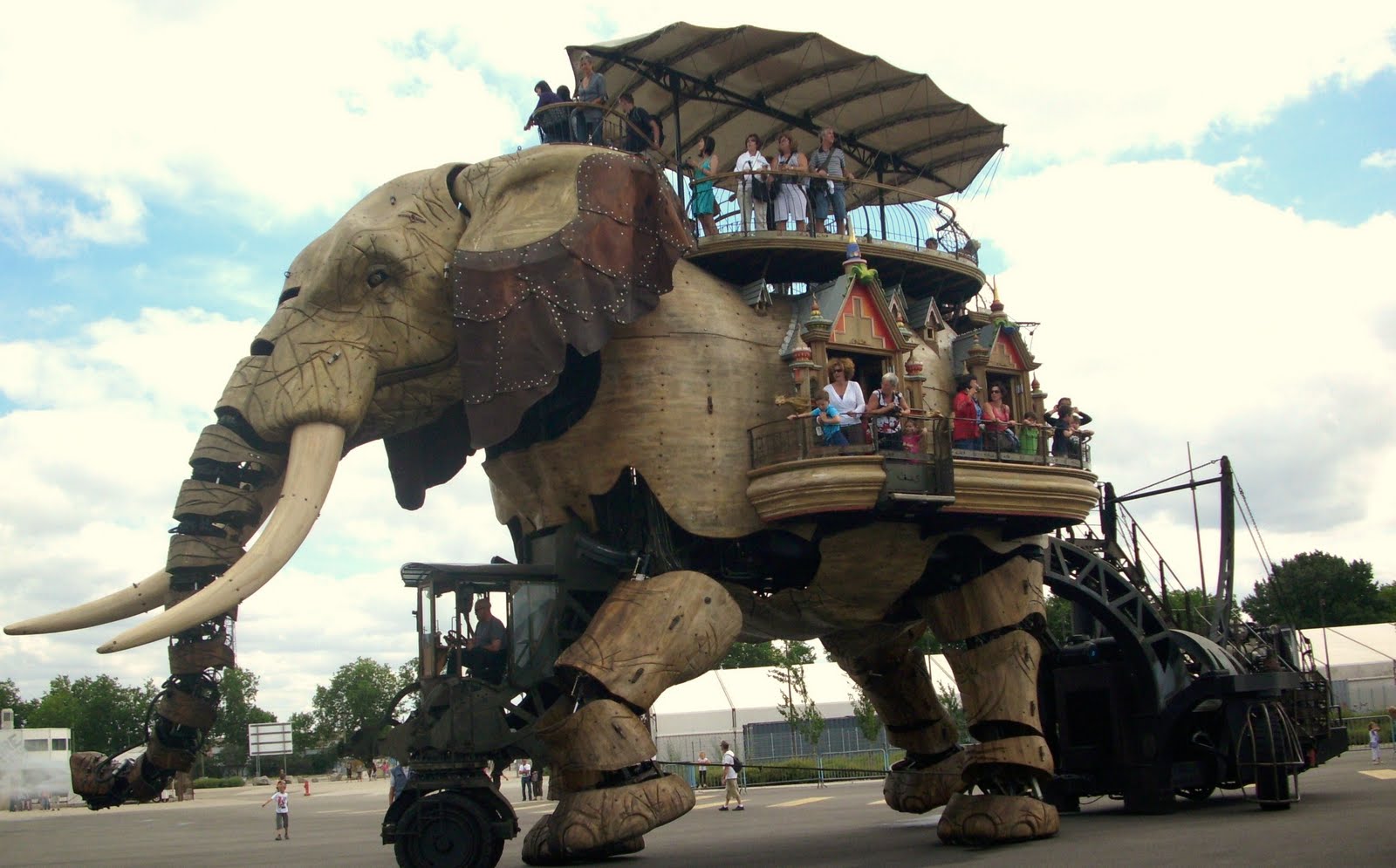 Nomad's Dream: A rare breed of elephant...(click on title for more ...