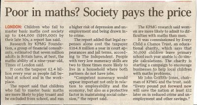 Mathematics Department @ Henderson: Why learning Mathematics is important.