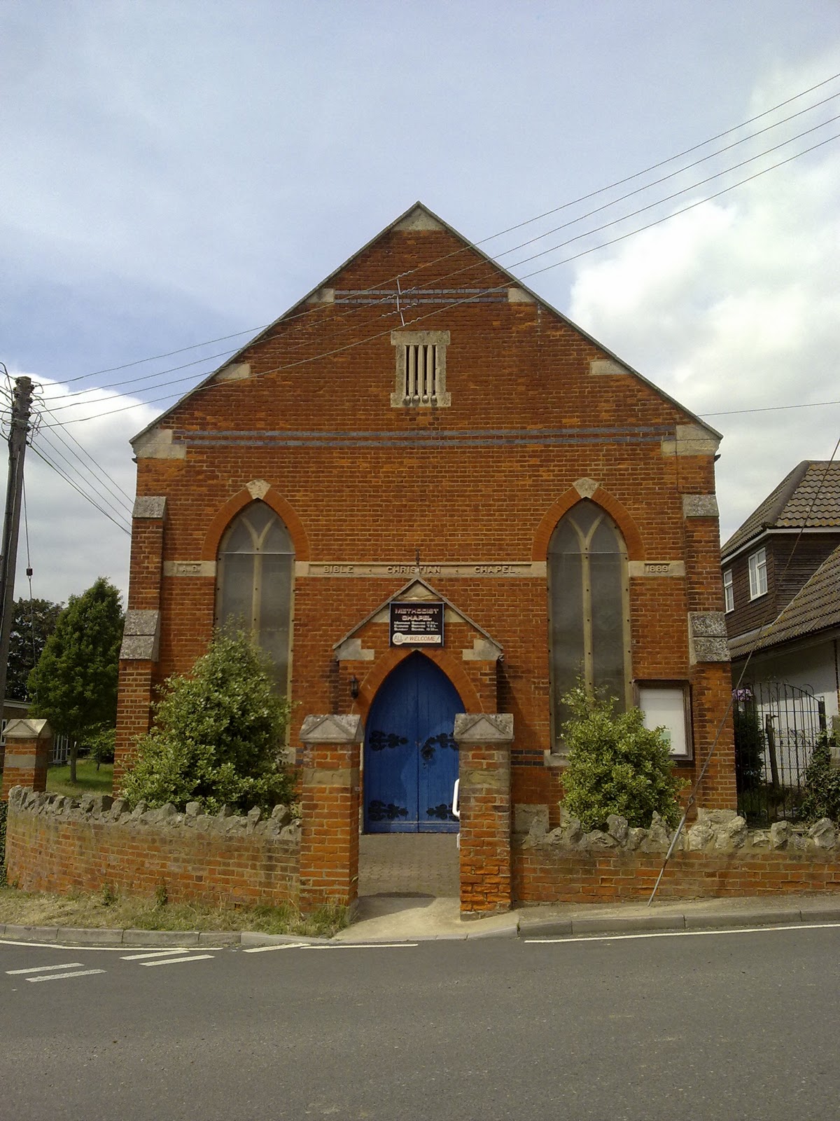 Notes from Kent's Hoo Peninsula: Then & Now – Methodist Chapel, Lower Stoke