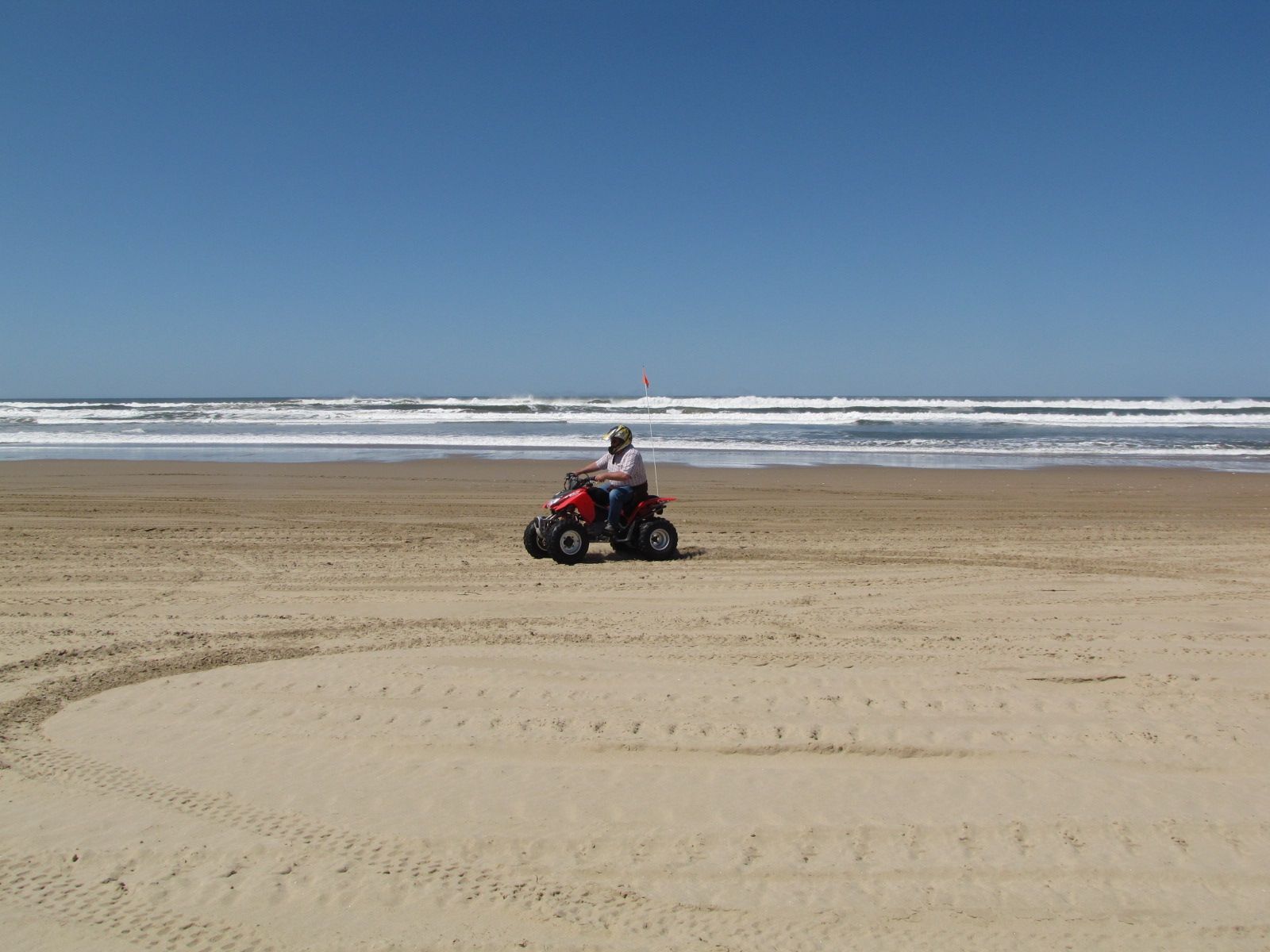 Mountain Green Messenger: Riding ATVs at Pismo Beach