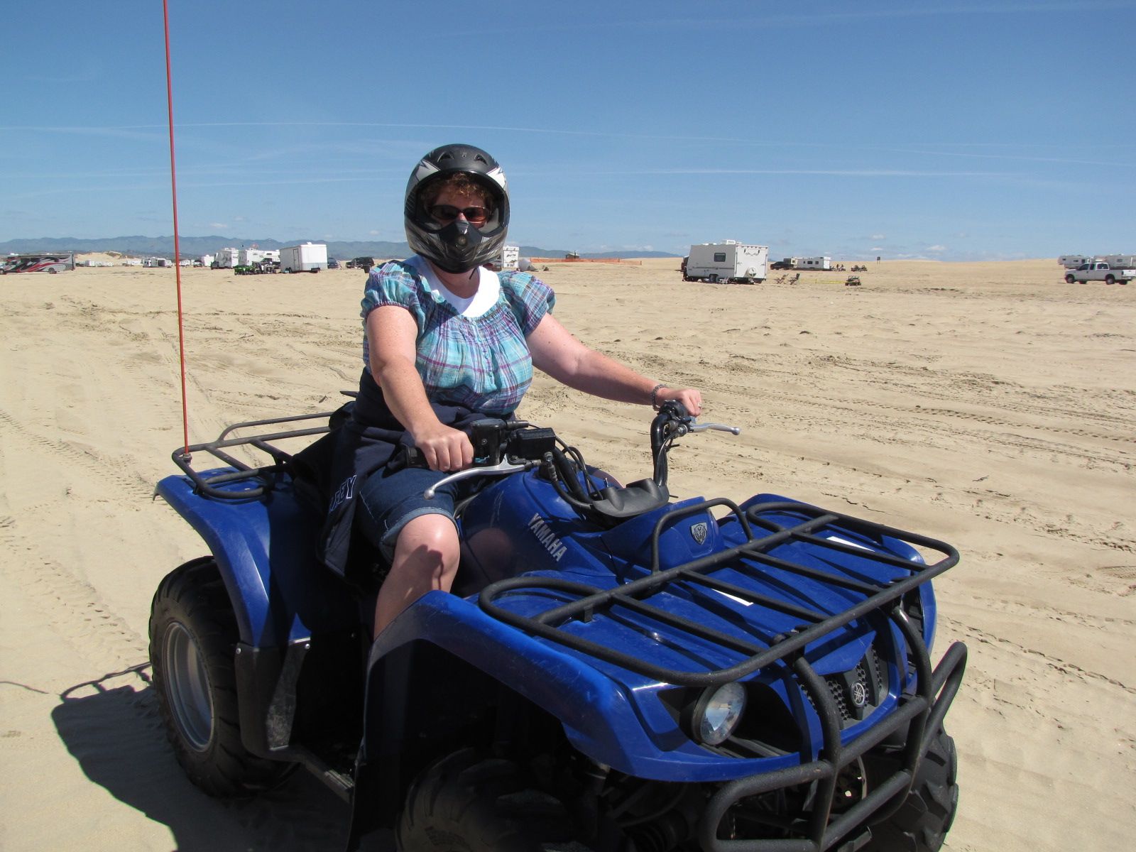 Mountain Green Messenger: Riding ATVs at Pismo Beach