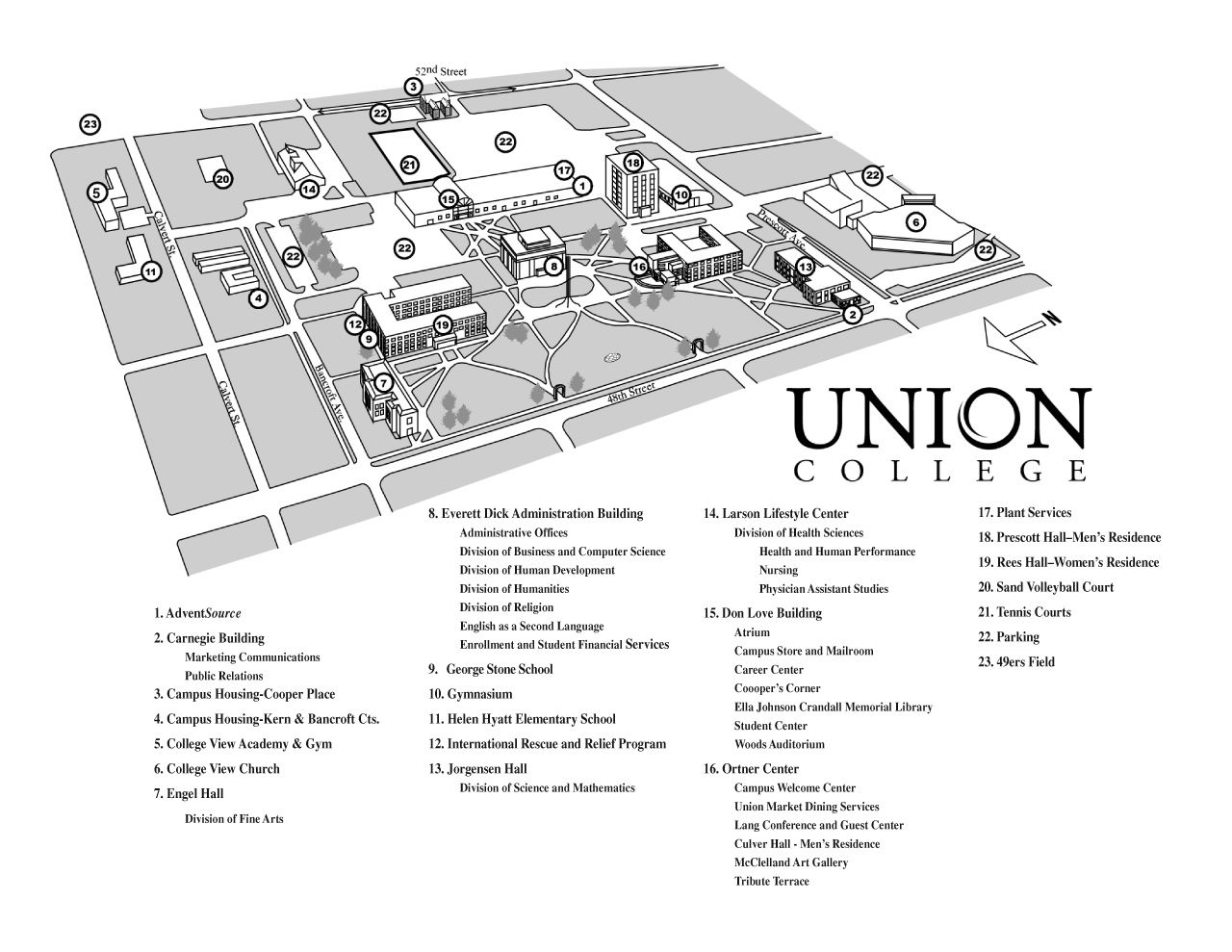 Genevoix en Amérique: Saratoga et Union college