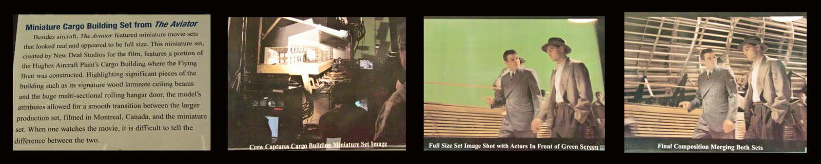 I'm BIG in the mini world: Miniatures from the movie "The Aviator"