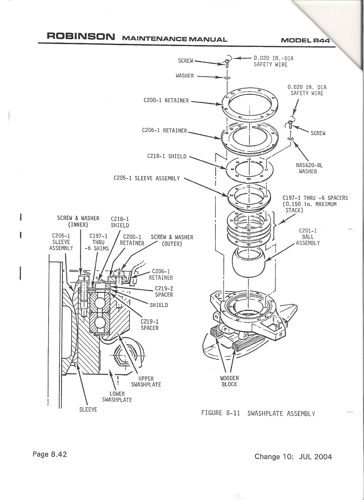Drawings Robinson R44 helicopter