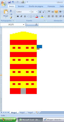 ALEJANDRO: DIBUJO CREADO EN EXCEL