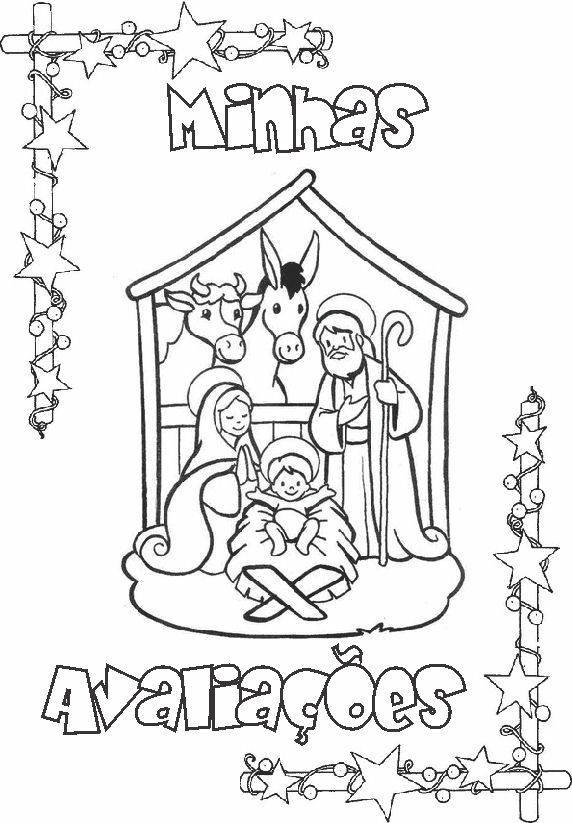 Capas para provas com tema natal - A Arte de Ensinar e Aprender