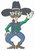 Bow Legged Cowboy Cartoon
