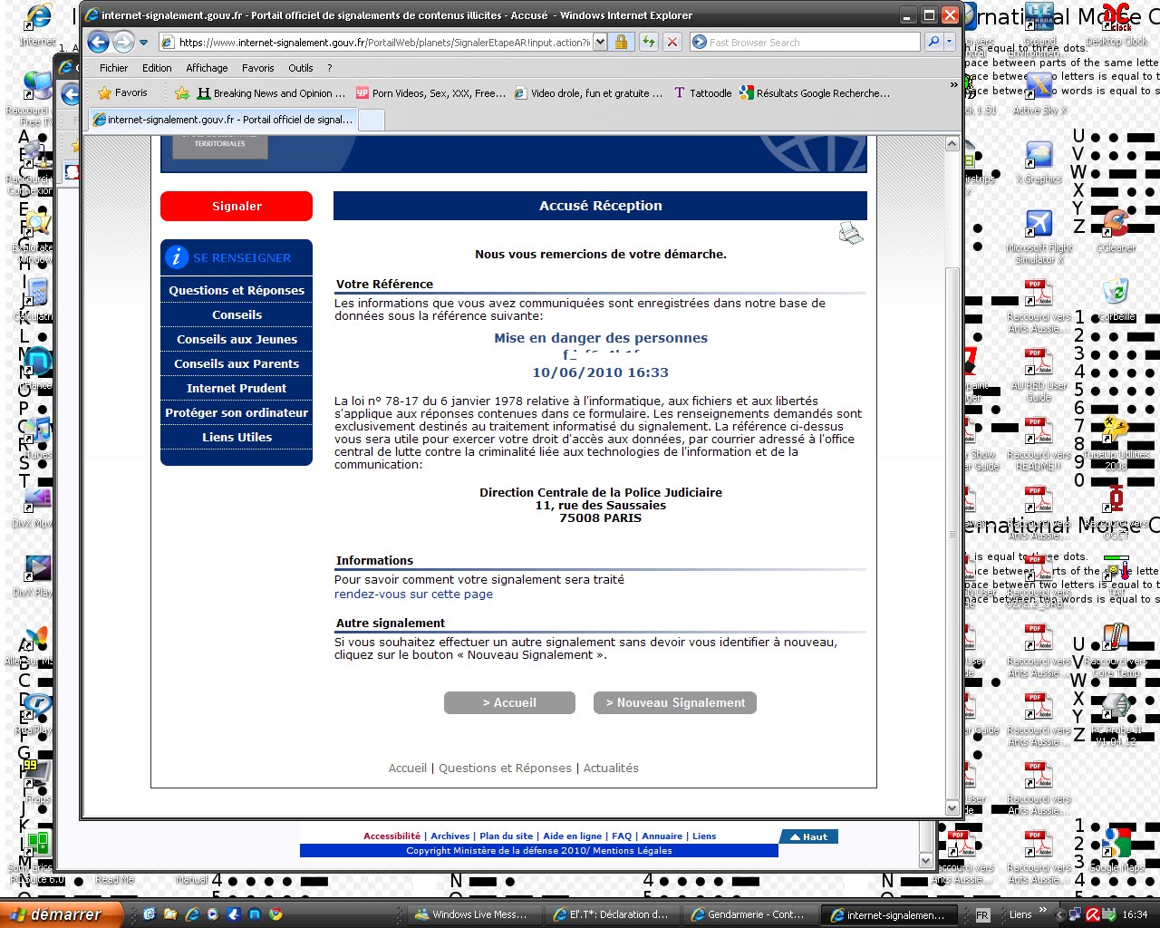 El'.T*: Déclaration de vol...