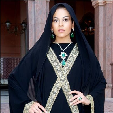 Beduoin Princess: Arabesque Abaya and Sheila: winter 2008 collection