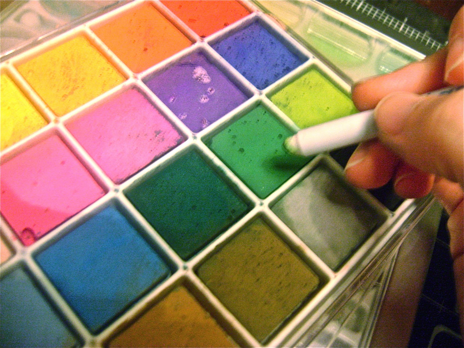 Will Run for Stamps: Stamping with Markers and Coloring with Chalk Tutorial