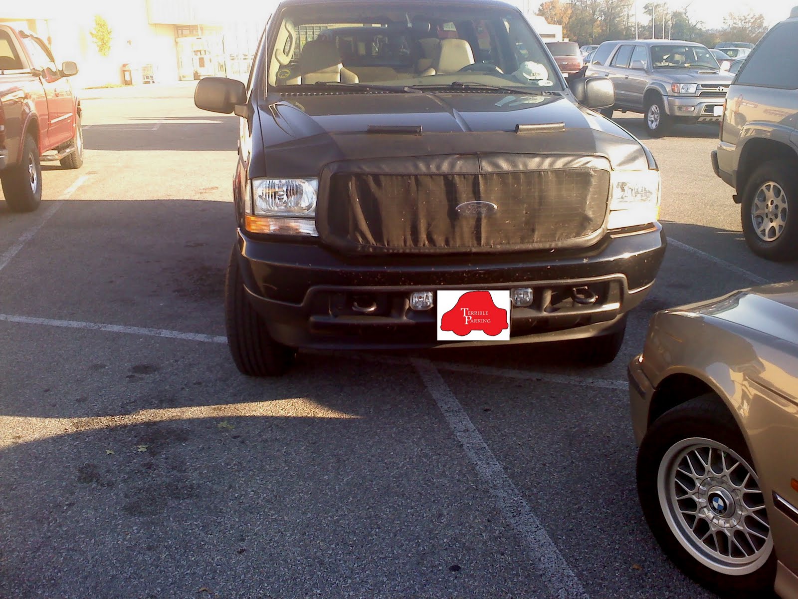 TERRIBLE PARKING: Oh, Those Tricky Slanted Parking Spaces