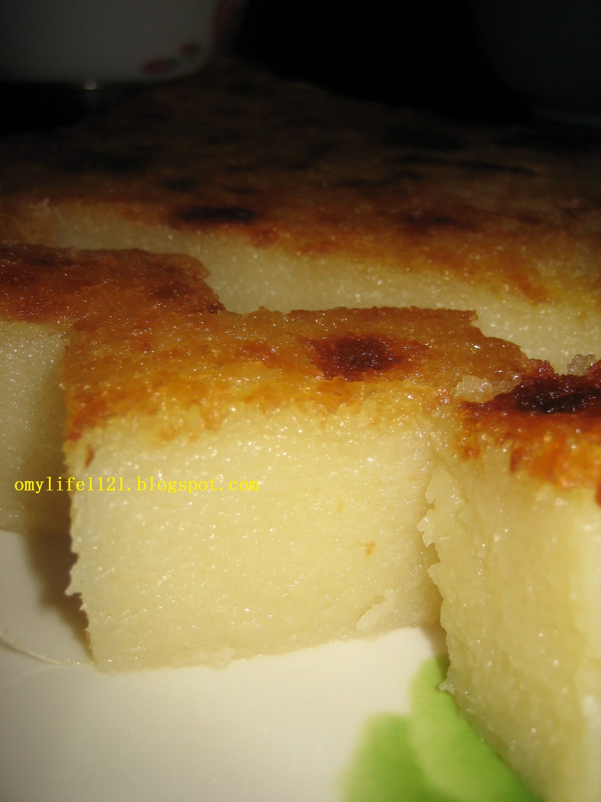 omylife - 我生活，我煮意: 香烤木薯糕 - Kueh Bengka Ubi Kayu