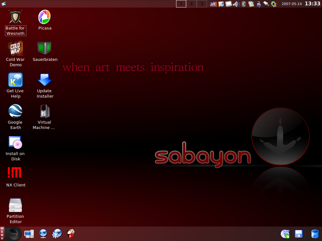 Baixa Linux Já!: Sabayon