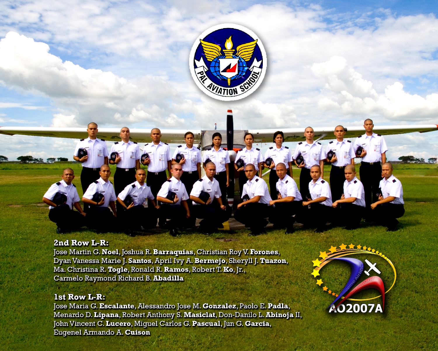 PAL AVIATION SCHOOL: Aviation School Batches
