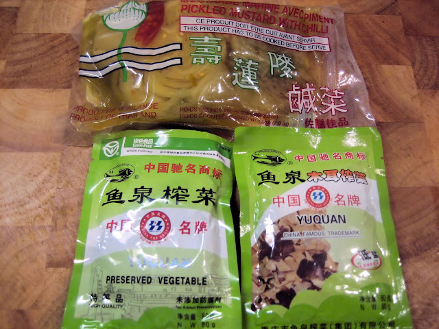 Culinary Adventures in London: Pork & Ya Cai Noodle Soup (ya cai rou si ...