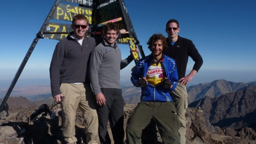 Soreen peaks at the top of the Atlas mountains - Soreen