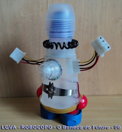 Lixo Que Vira Arte: Joba Tridente - Reciclagem: Copo Plástico vira RoboCopo