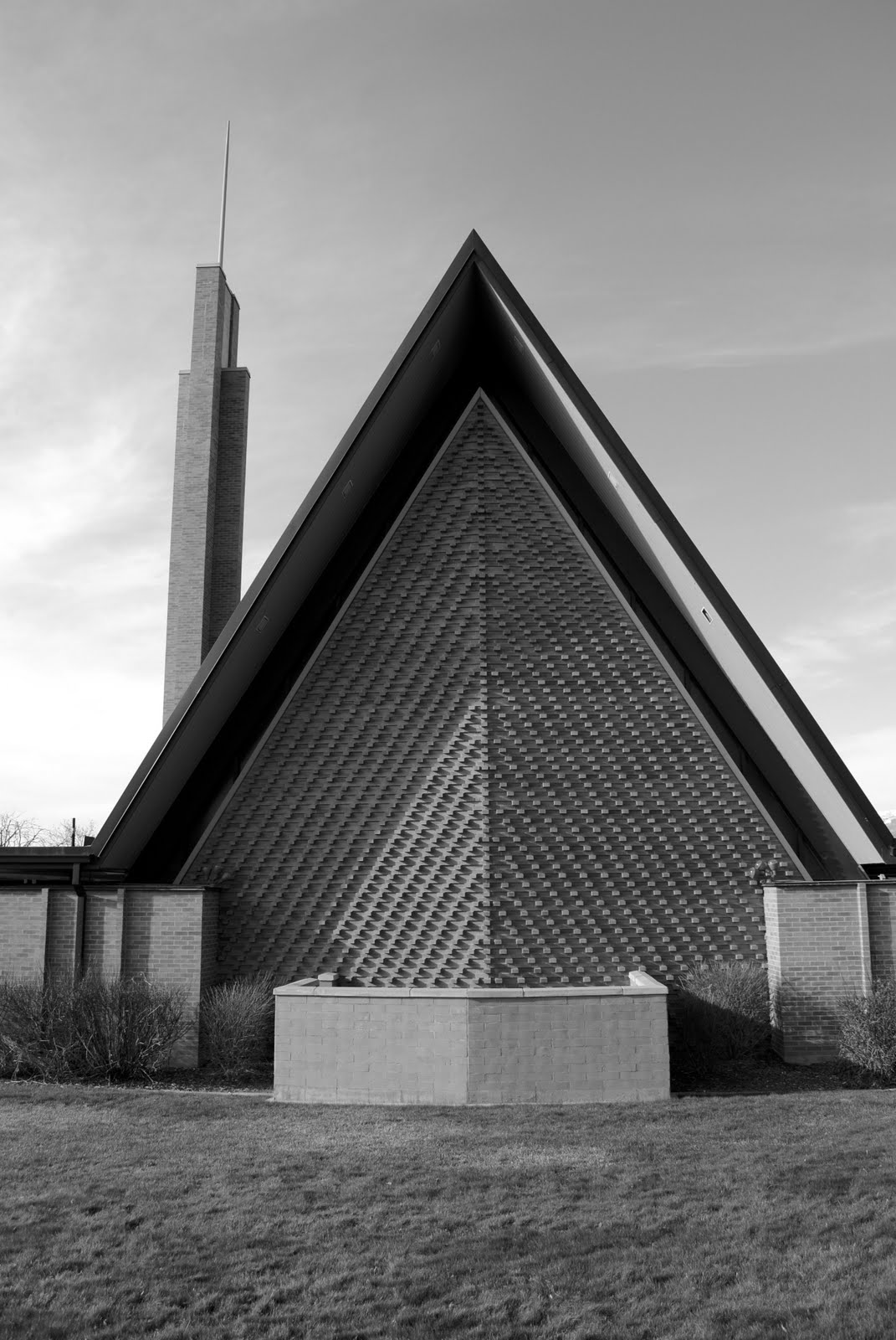 green mormon architect: A-Frame Chapel