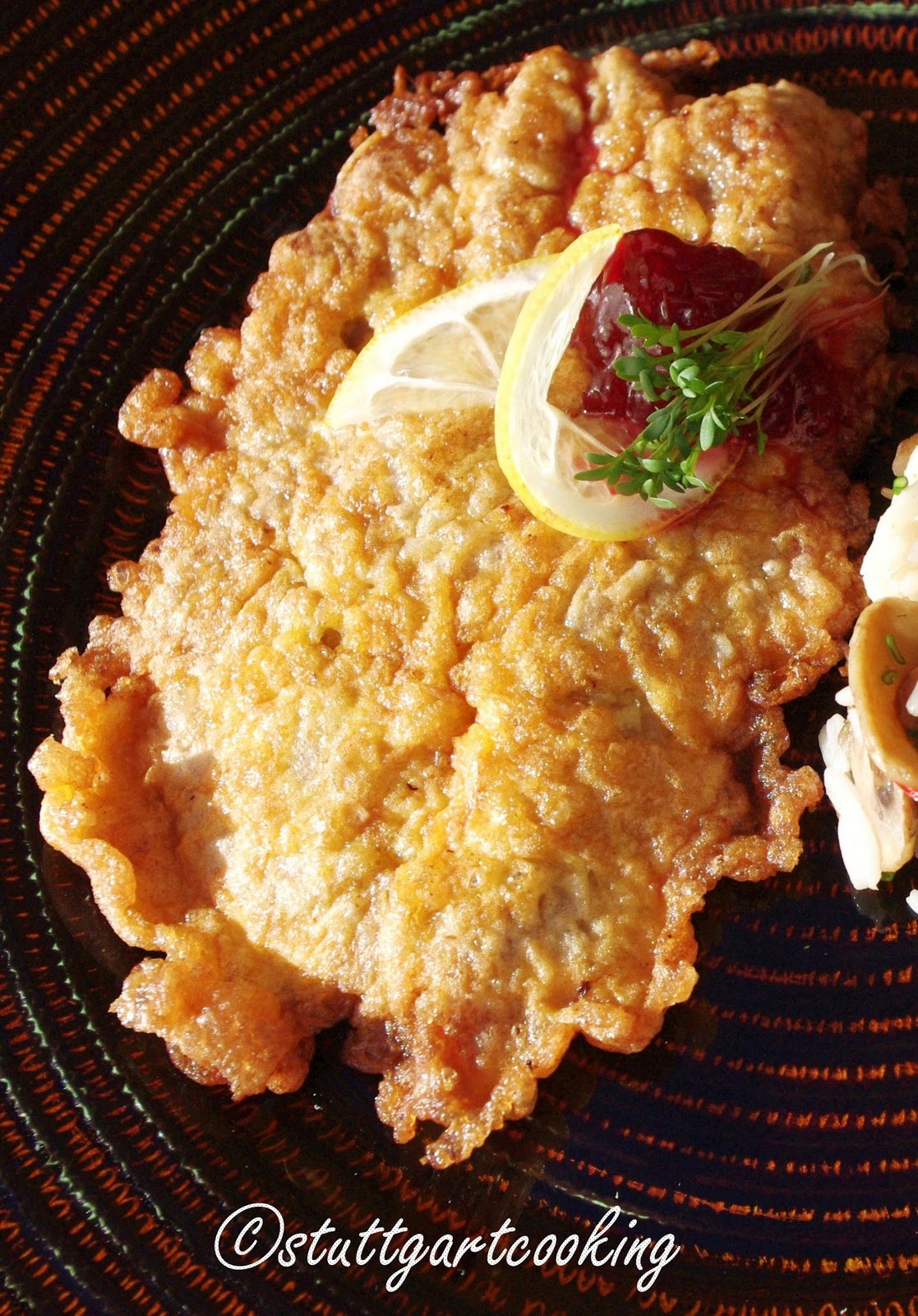 stuttgartcooking: Pariser-Schnitzel mit Champignonreis