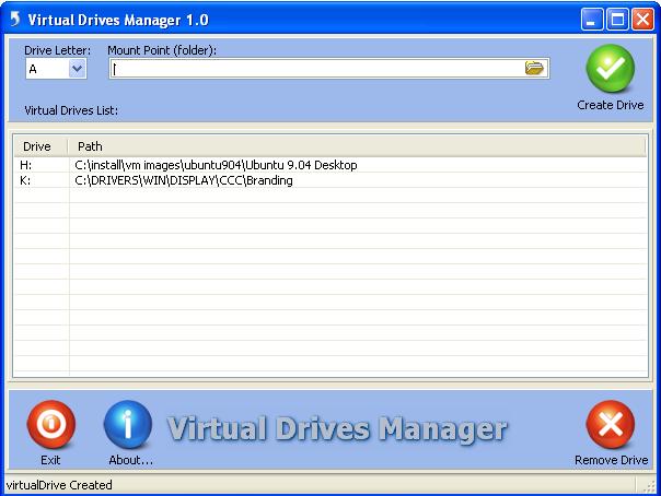 Leelu Soft: Virtual Drives Manager 1.0