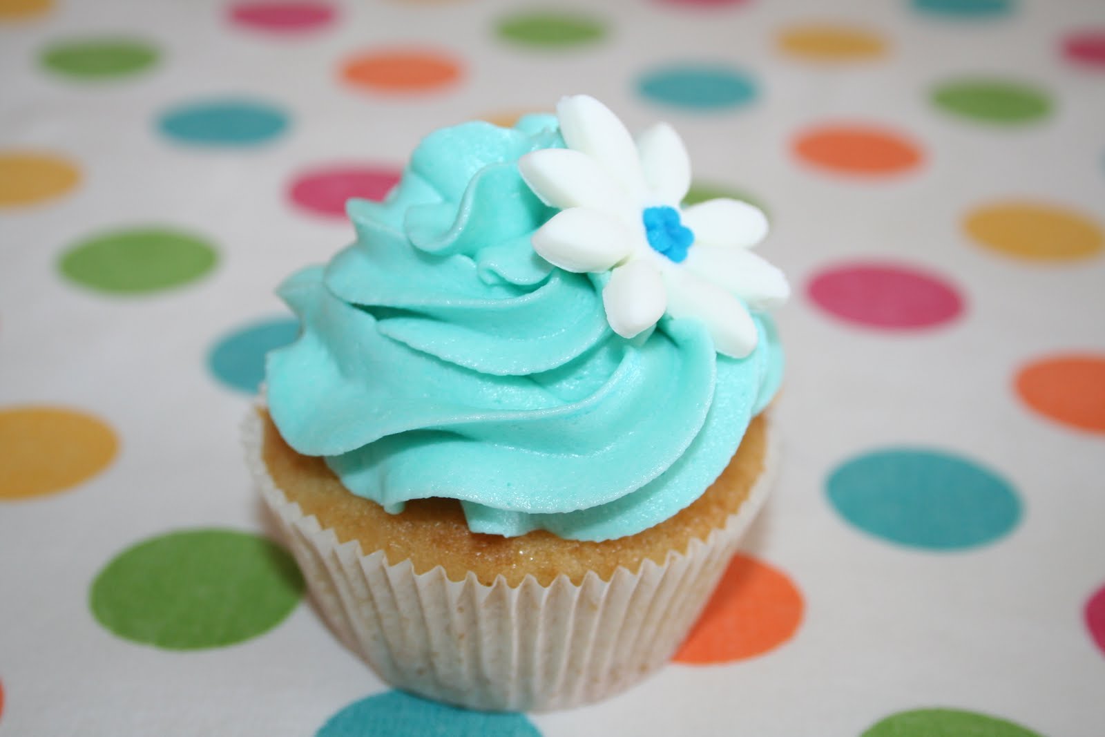 A Formiguinha: Cupcake Azul
