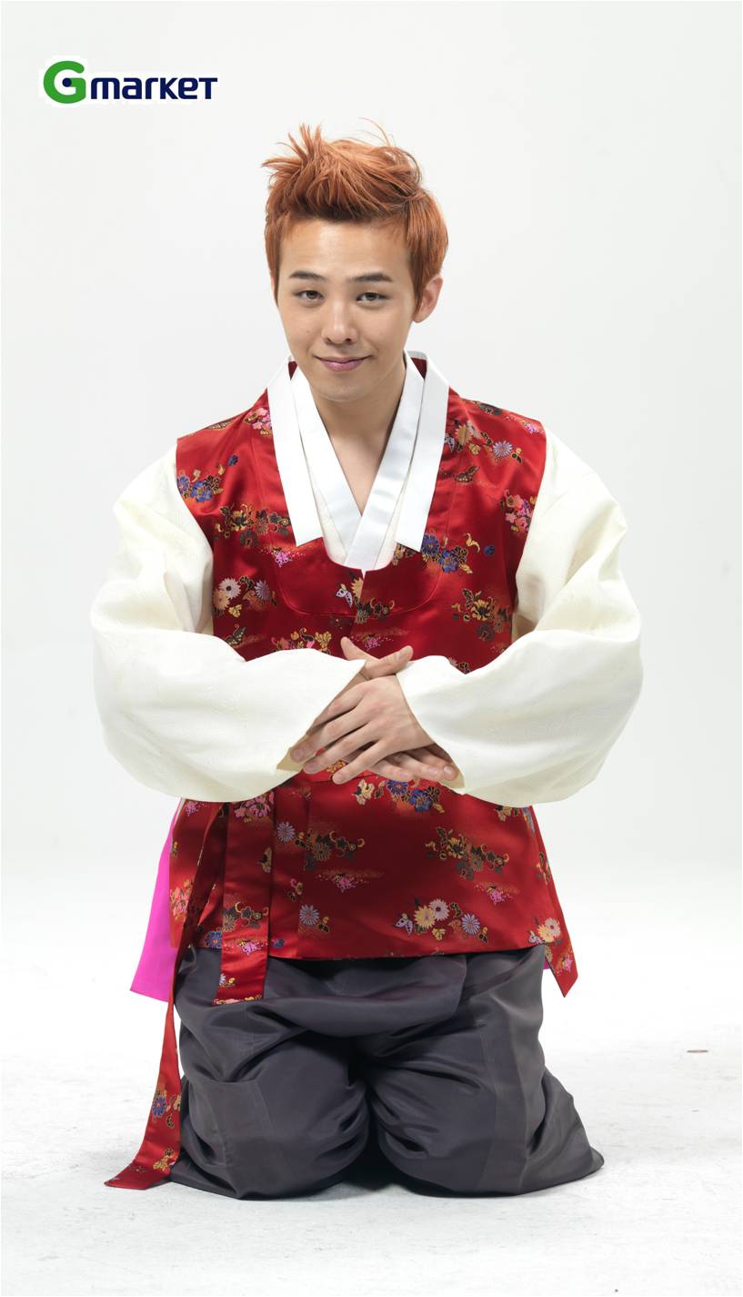 G Dragon Wearing Hanbok for GMarket [PHOTOS] ~ VIPindonesia