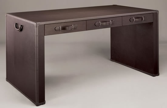 Lunada Consulting & Design: Leather: not just for southwestern design.