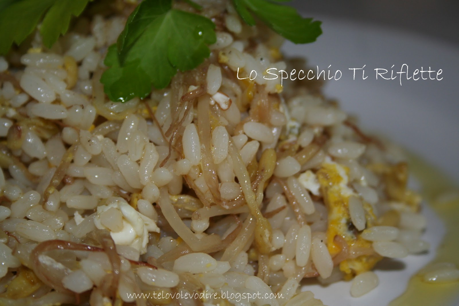 La zucca capricciosa: Riso saltato con germogli di soia