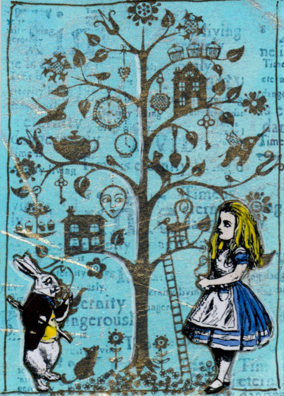 Mandy's Magical World of Art: Meet under the tree for a nice cup of Tea