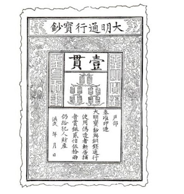 Eu Jin's blog: Ming dynasty paper money