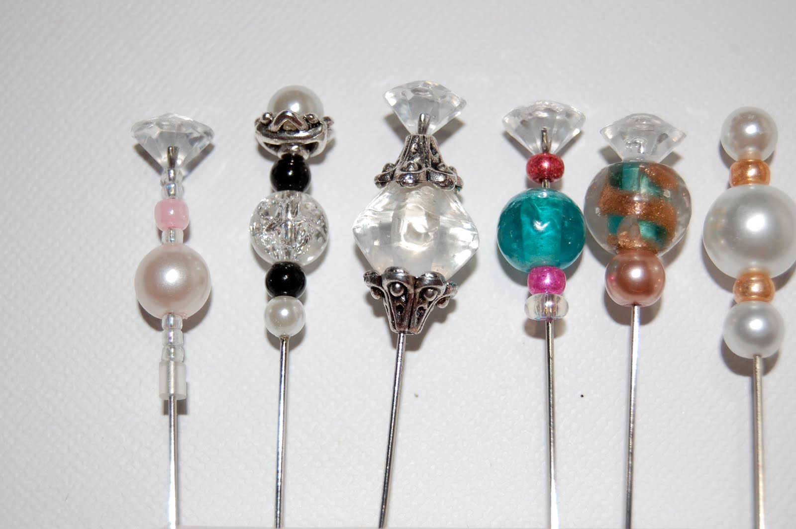 cardsbyamyk: stick pins I've been working on