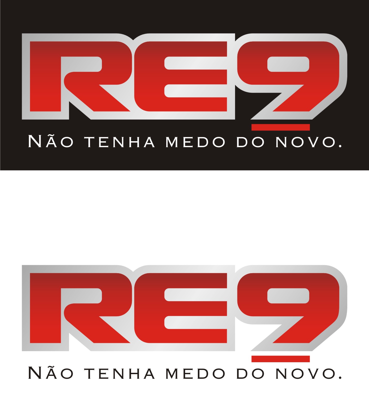 BURGOS COMUNICAÇÃO VISUAL, SOCIAL MÍDIA E DESIGN: Logomarca - Cliente: RE9