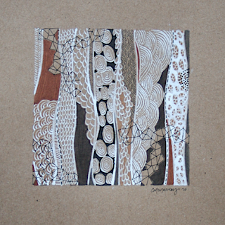 Habit of Art: Three new drawings on 100% recycled paper